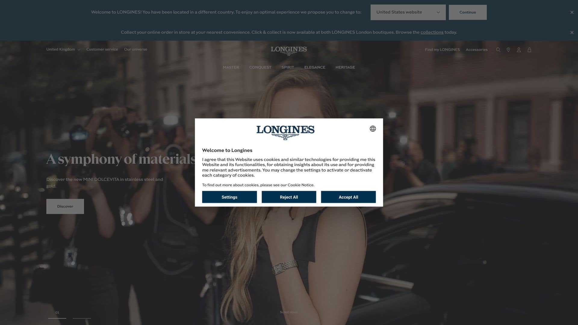 Longines Boutique - Covent Garden London - The First Global Directory of Luxury Watch Boutiques